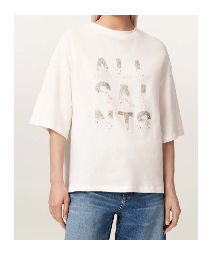 ALLSAINTS ALLSAINTS Amelie Embellished Oversized T-Shirt